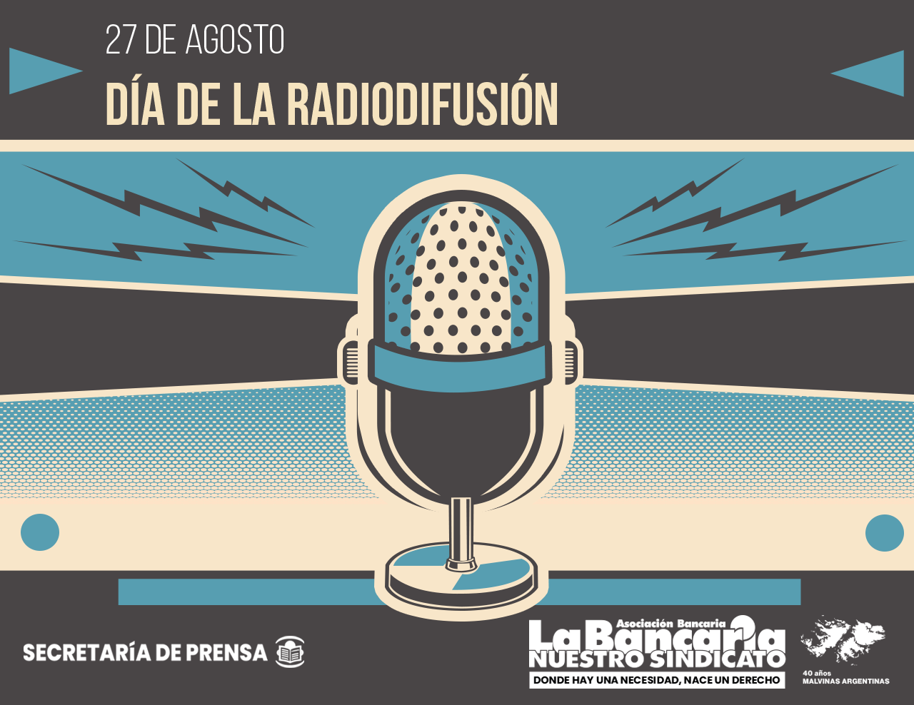 27 DE AGOSTO. Día de la Radiodifusión – La Bancaria