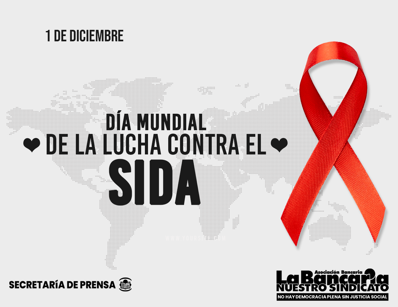 1 DE DICIEMBRE. Día Mundial de la Lucha contra el Sida – La Bancaria