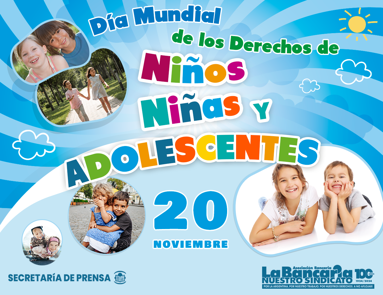 20 DE NOVIEMBRE. Día mundial de los derechos de niños, niñas y ...